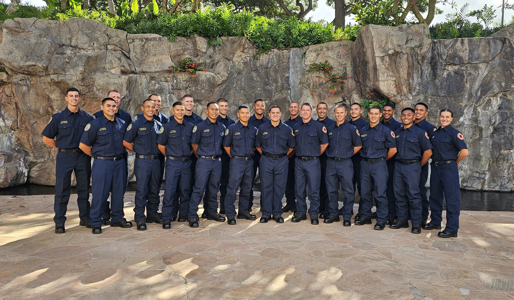 22 recruits ready for duty after graduating from firefighter training ...